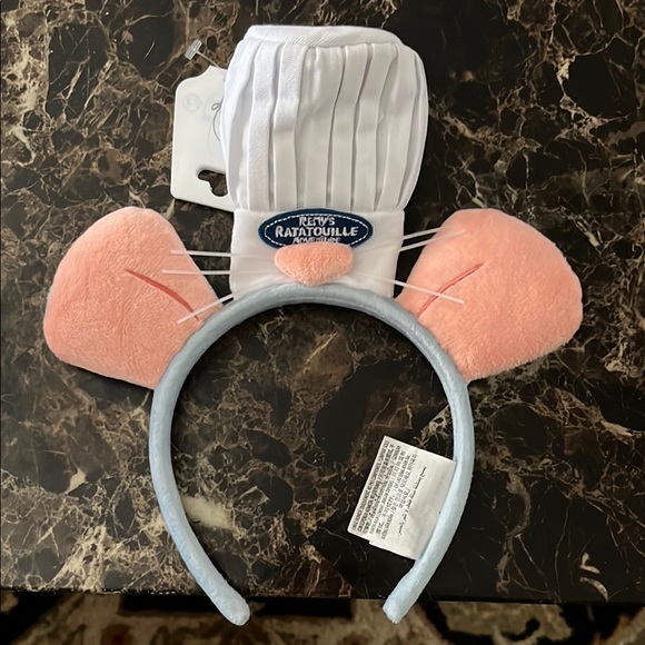 Disney | Accessories | Disney Ratatouille Chef Hat Headband With Pink ...